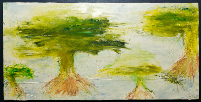 Mary Lawrence - Flying at Wings Gallery - 02/18/2011